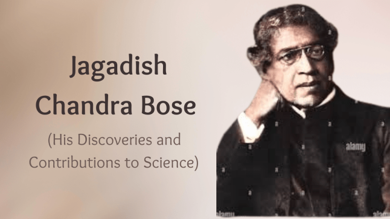 Jagadish Chandra Bose: His Complete Biography and Research